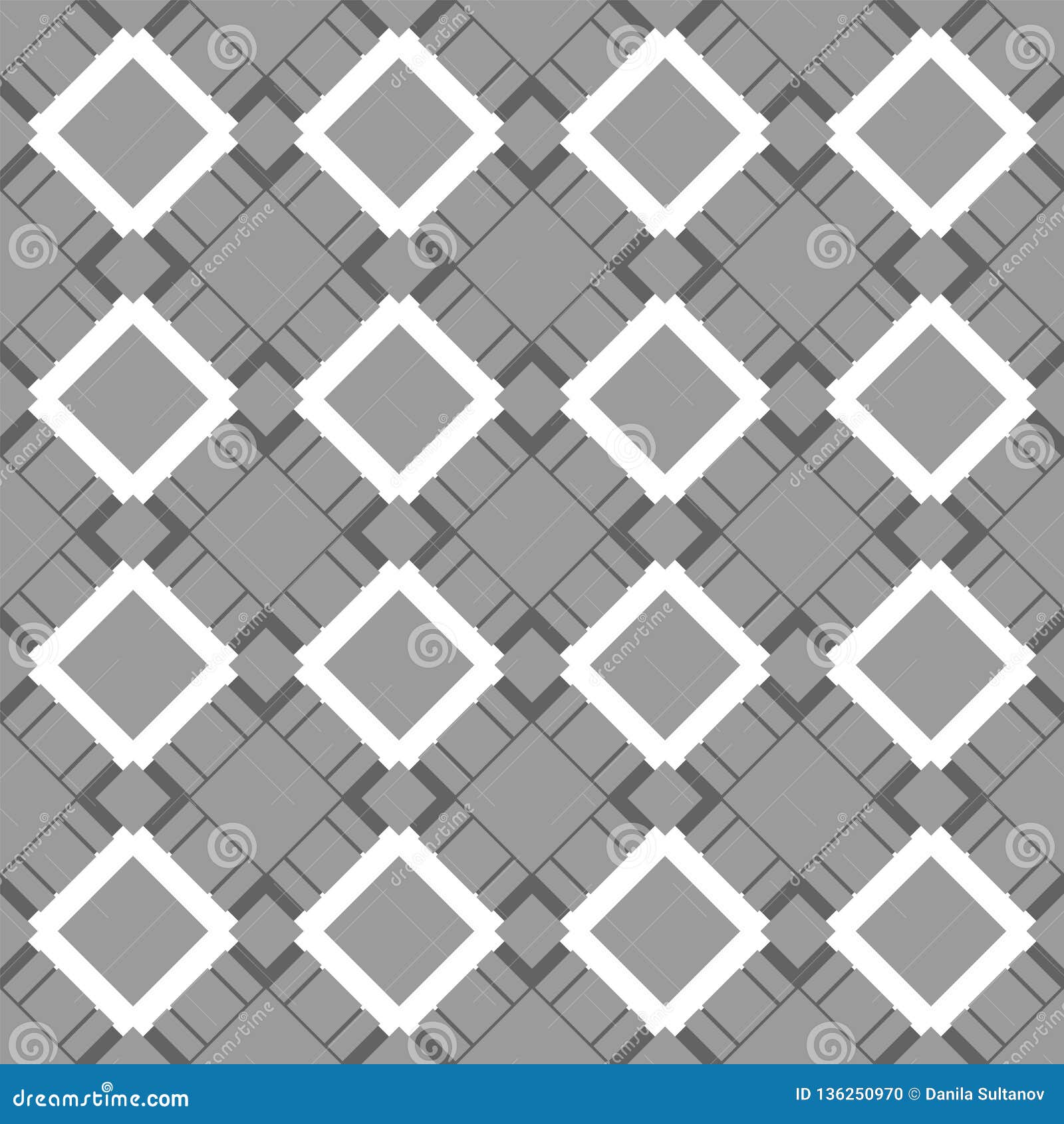 Abstract Gray Geometric Pattern Background Stock Vector - Illustration ...
