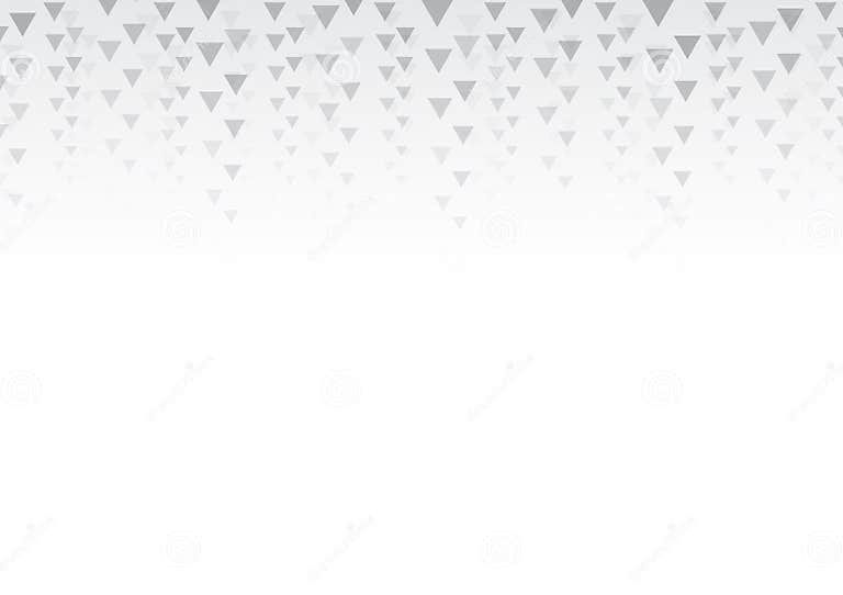 Abstract Gray Geometric Shape Design Elements on White Background ...