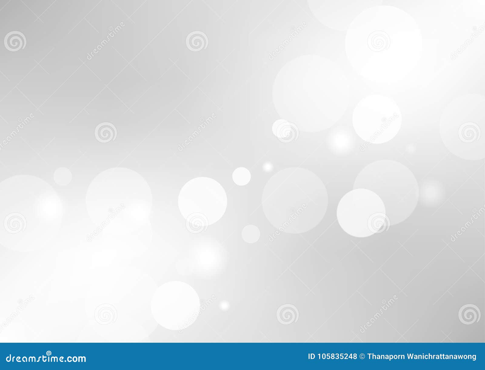 Abstract Gray Gradient Background with a Soft White Light Blur. Stock ...