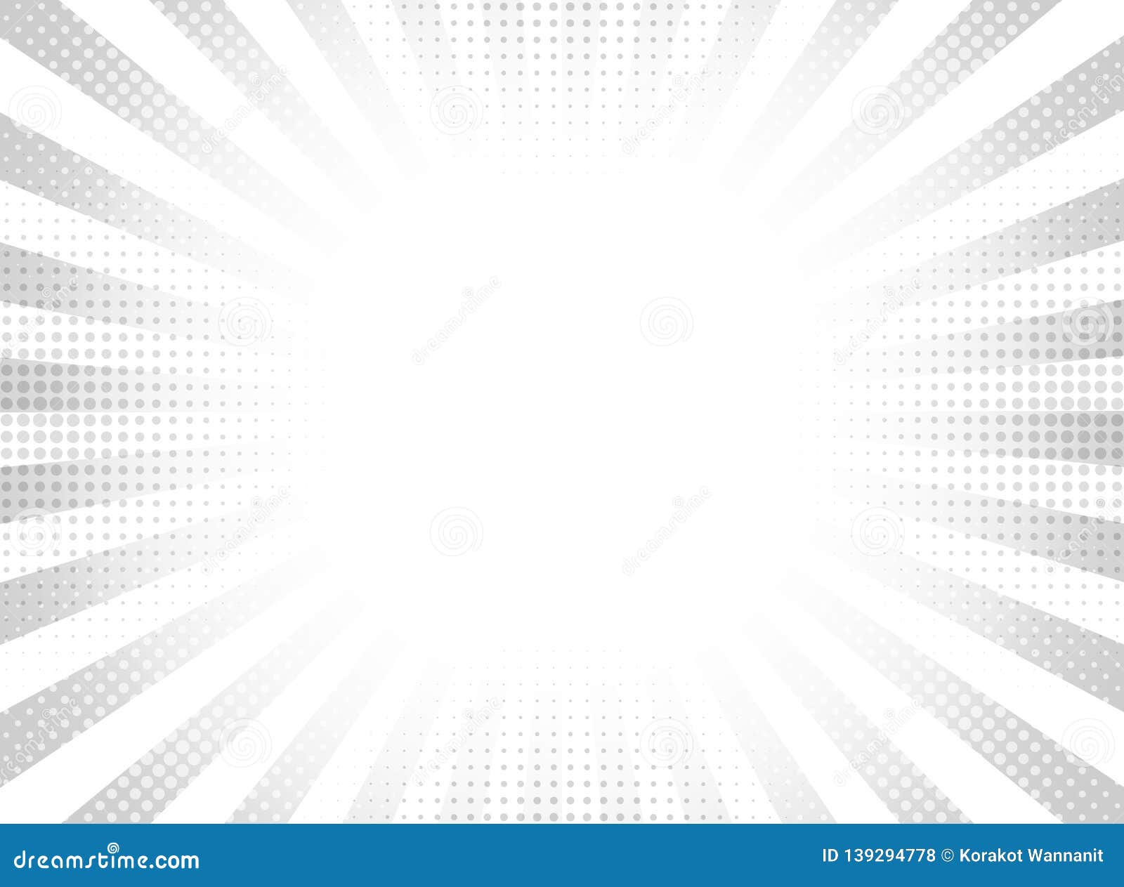 Abstract Gray Halftone Rays Circle Background Stock Vector ...