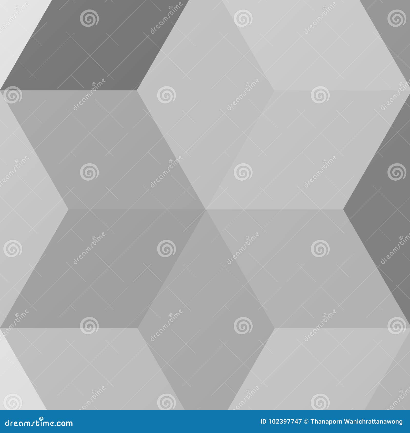 Abstract Gray Hexagon Background Stock Vector - Illustration of concept, dimension: 102397747