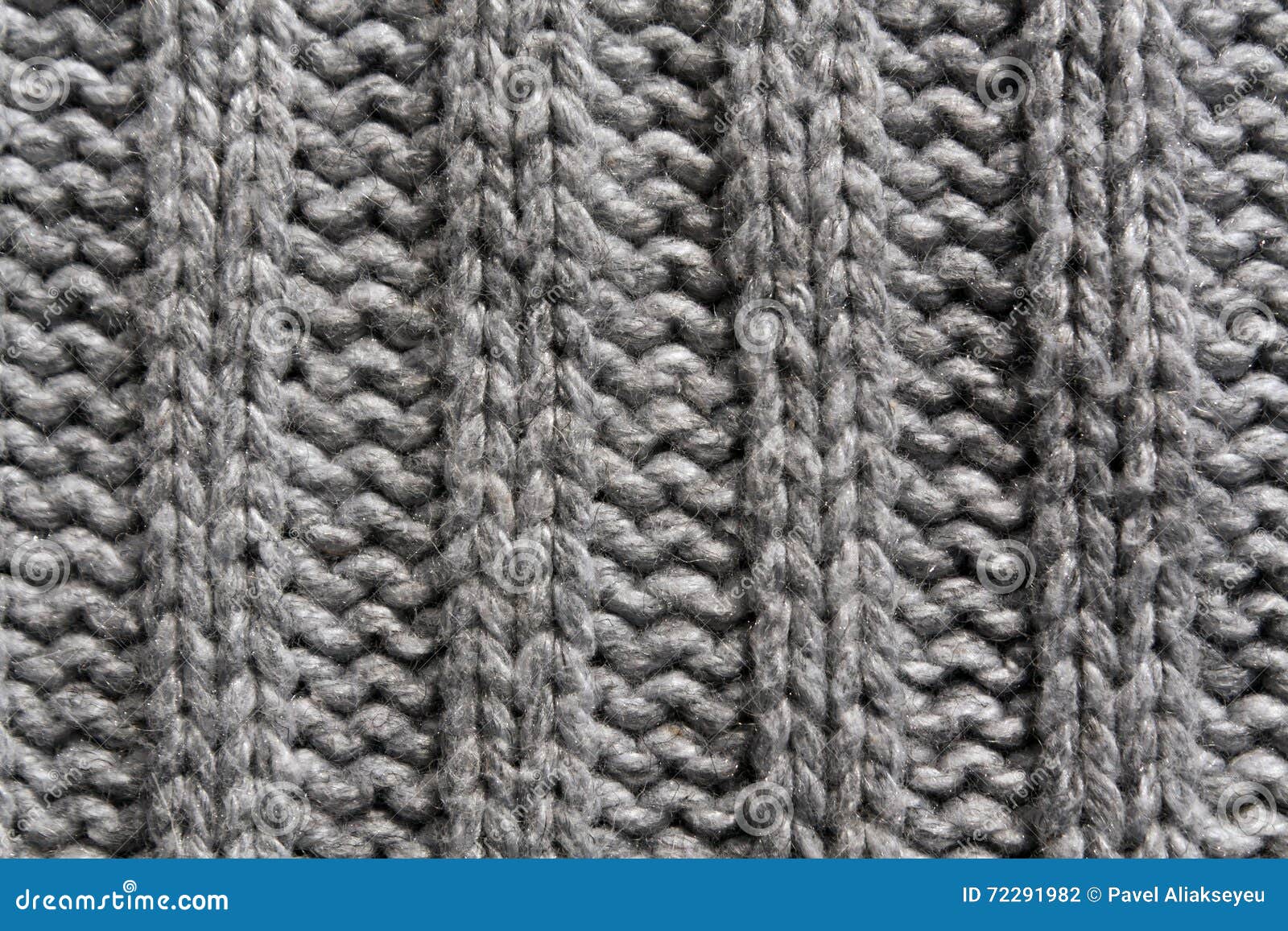 Abstract Gray Knitting Texture Close-up. Stock Photo - Image of ...