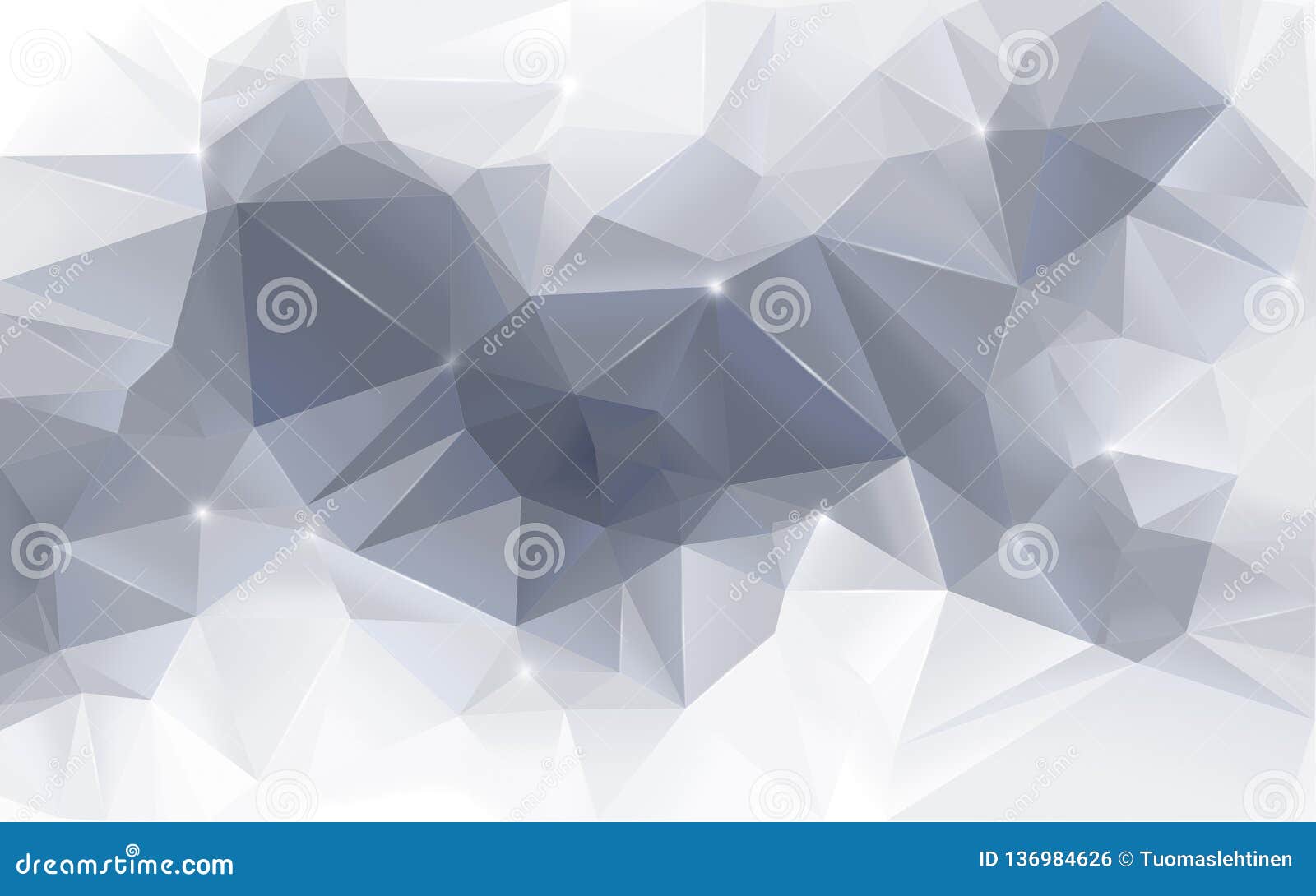 Abstract Gray Low Poly Background Stock Illustration - Illustration of ...