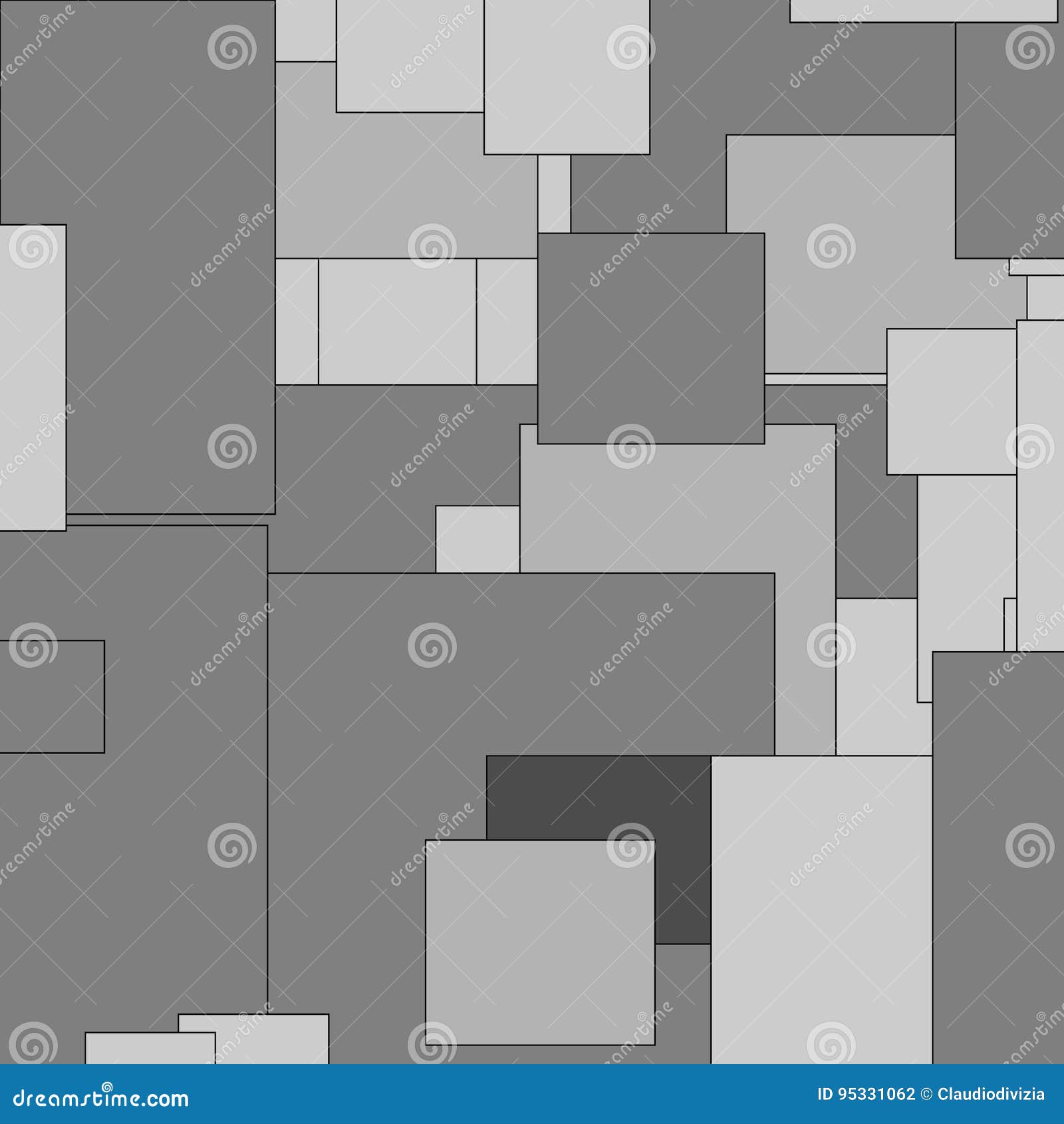 Abstract Gray Random Hue Background Stock Illustration - Illustration ...