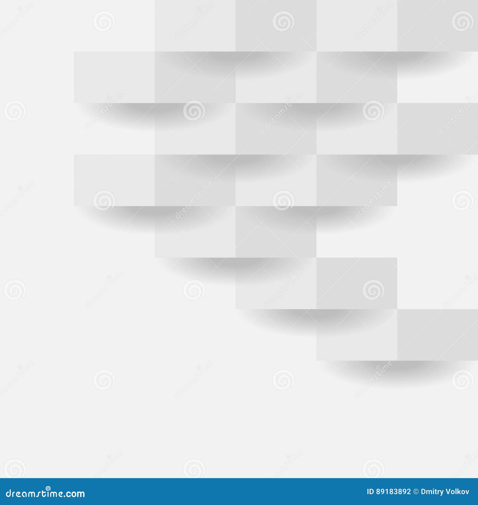 Abstract Gray Rectangles with Shadow Stock Illustration - Illustration ...