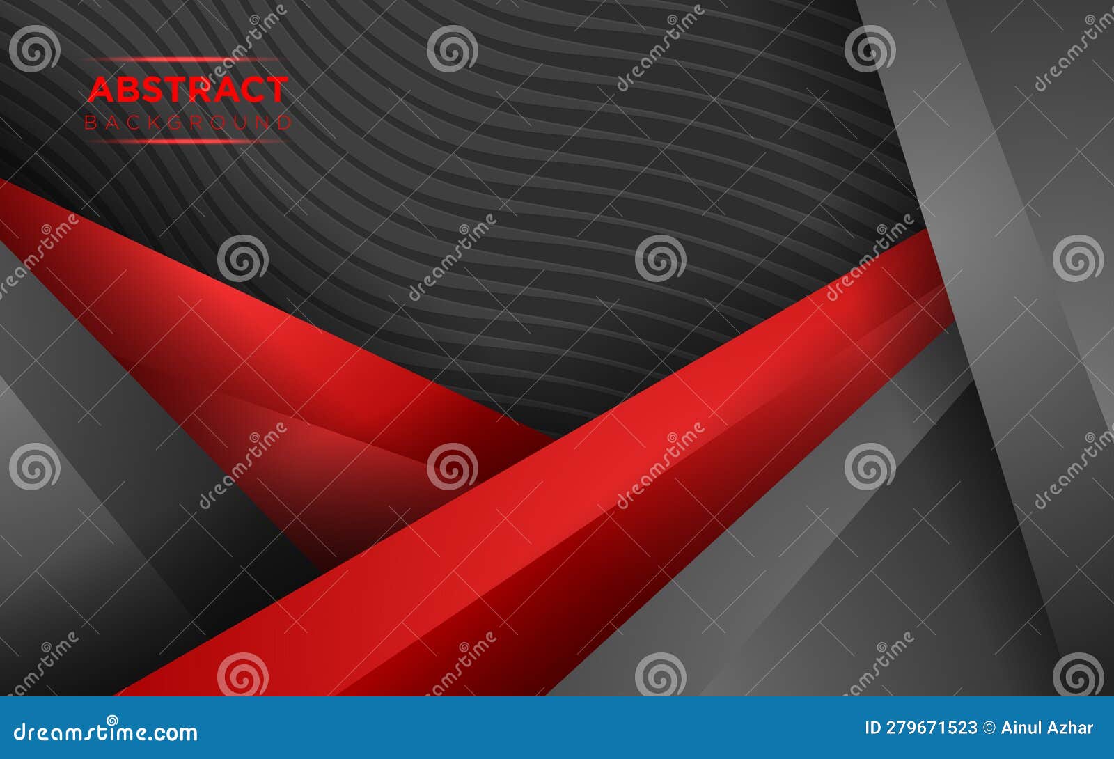 Abstract Gray Red Color Overlap Layers Luxury Modern Texture Background ...