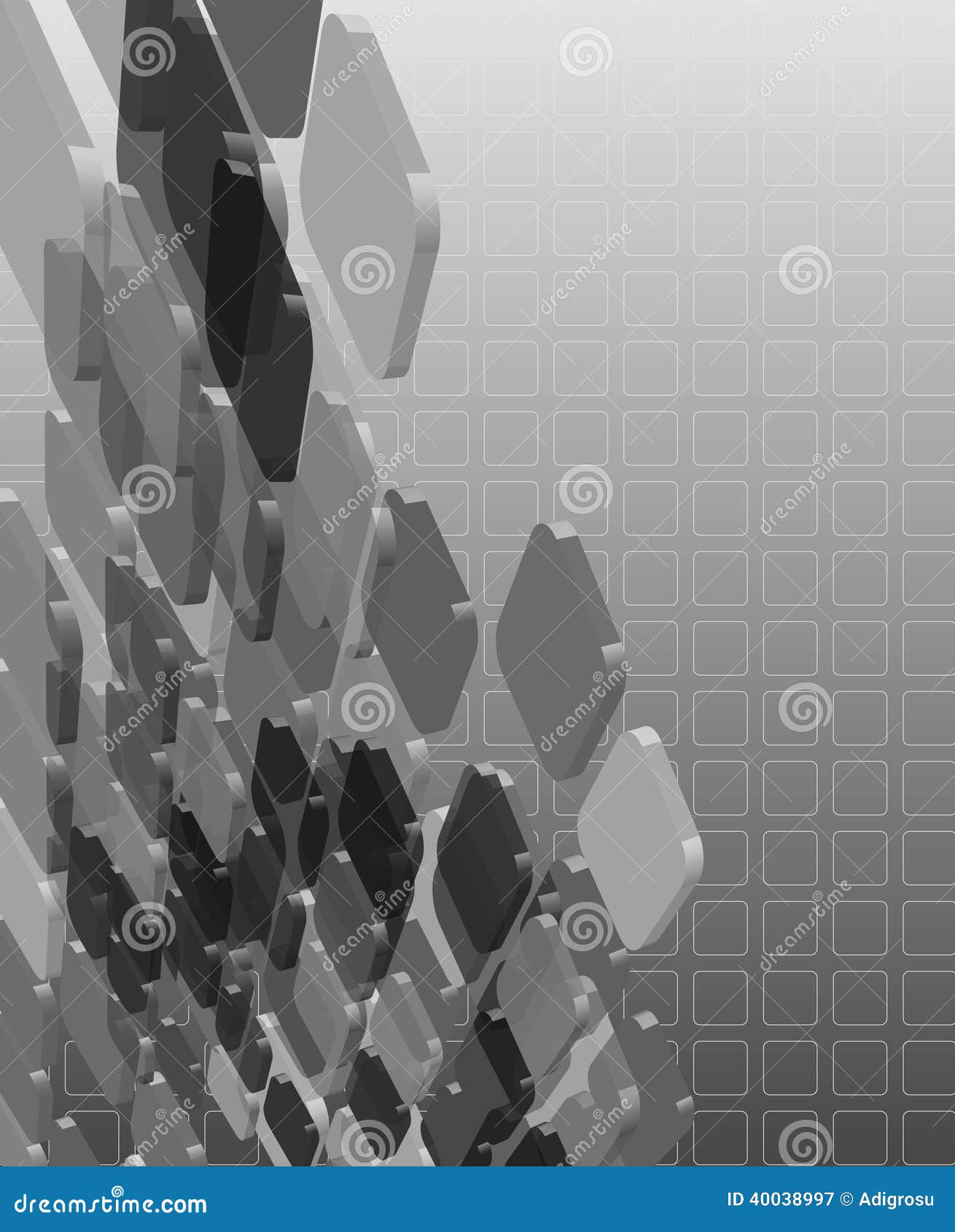 Abstract Gray Scale Transparent Composition Stock Vector - Illustration ...