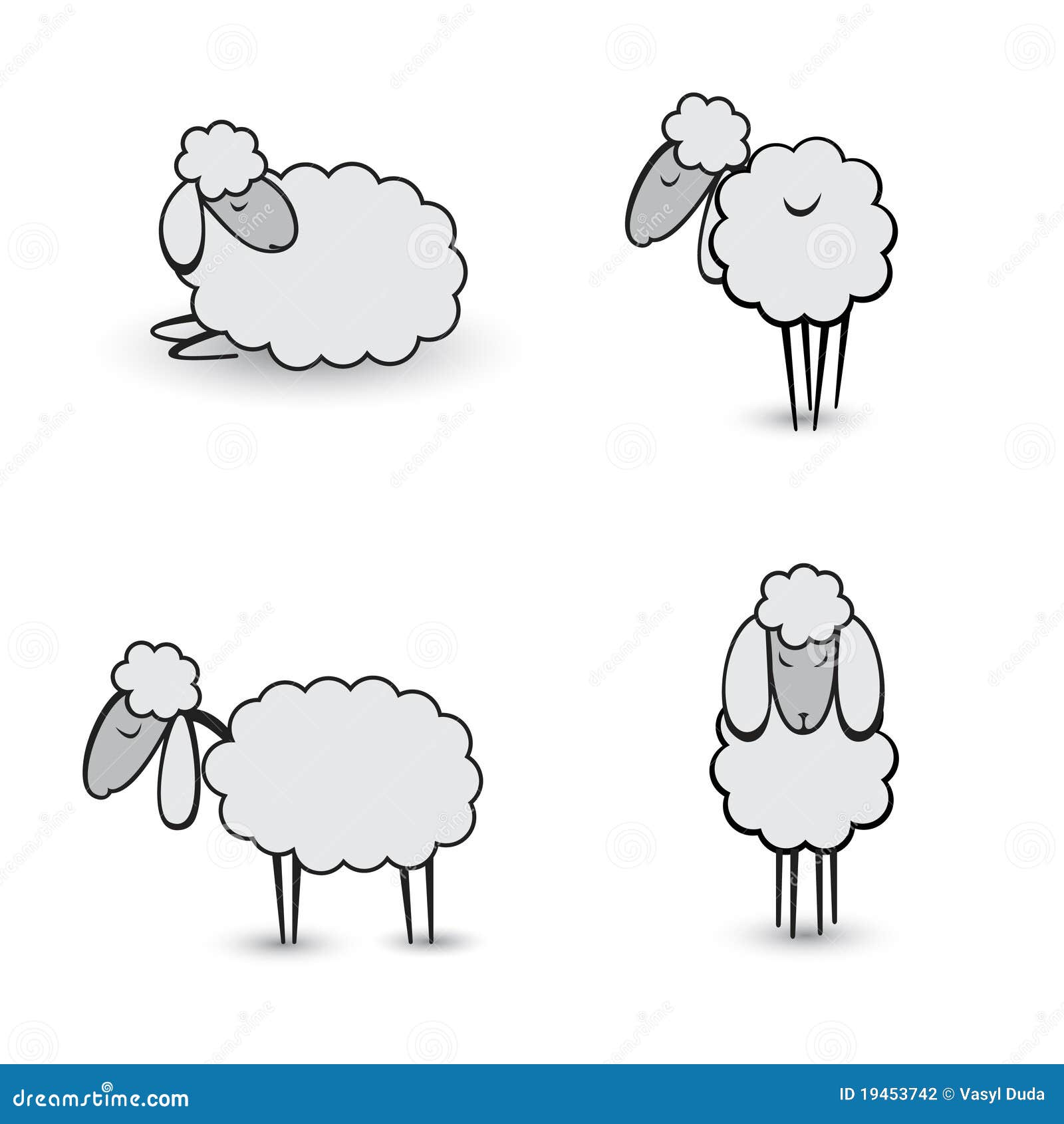 Gray Sheep Stock Illustrations – 1,048 Gray Sheep Stock Illustrations ...