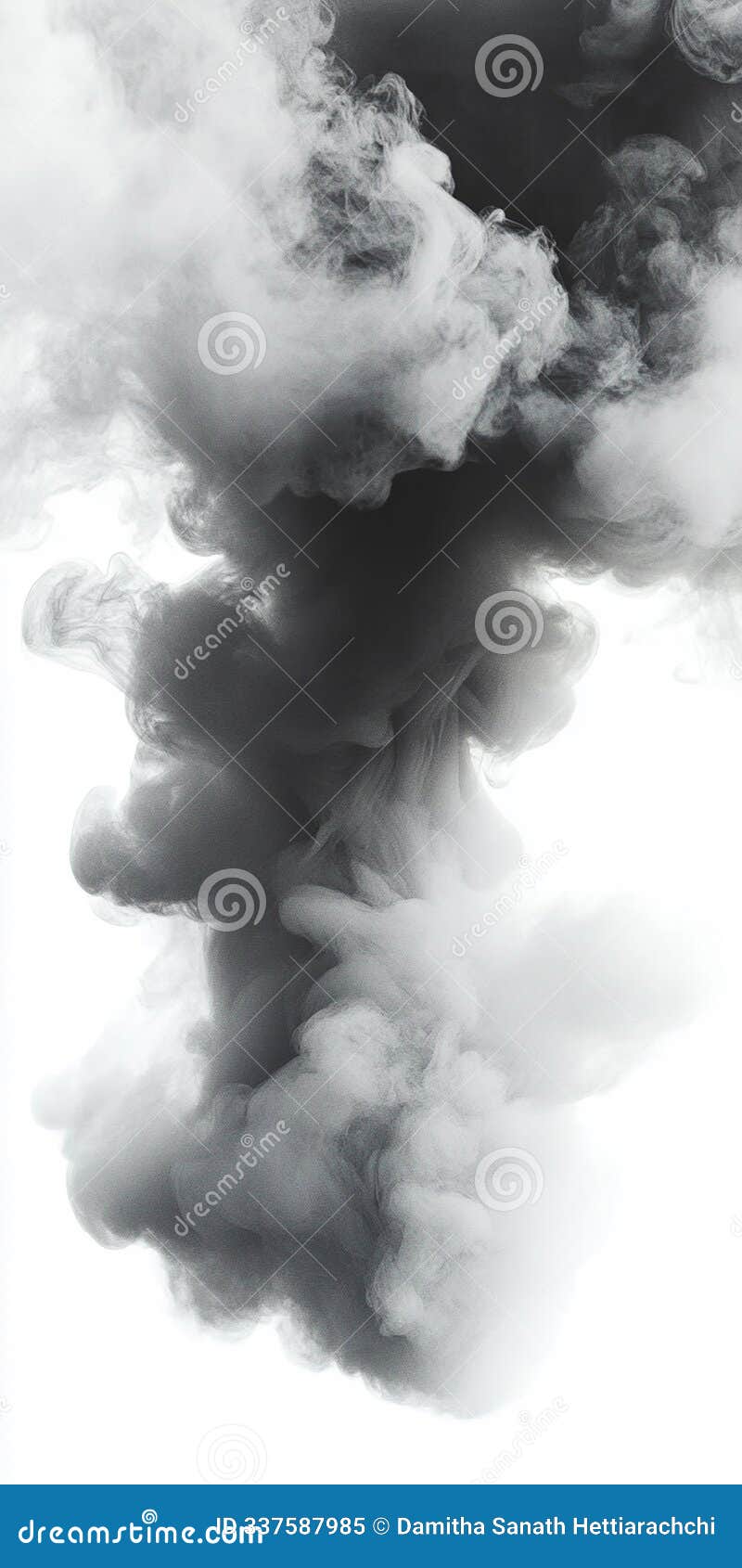 Abstract Gray Smoke Background Stock Illustration - Illustration of ...