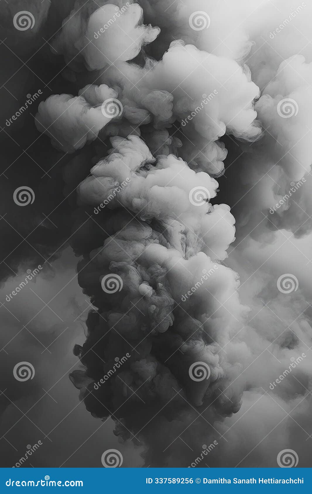 Abstract Gray Smoke Background Stock Illustration - Illustration of ...