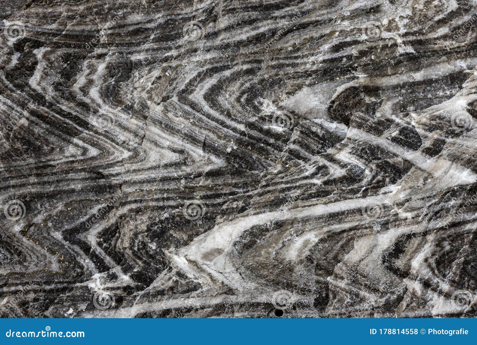 Abstract Gray Texture of Natural, Raw Salt in an Underground Salt Mine ...