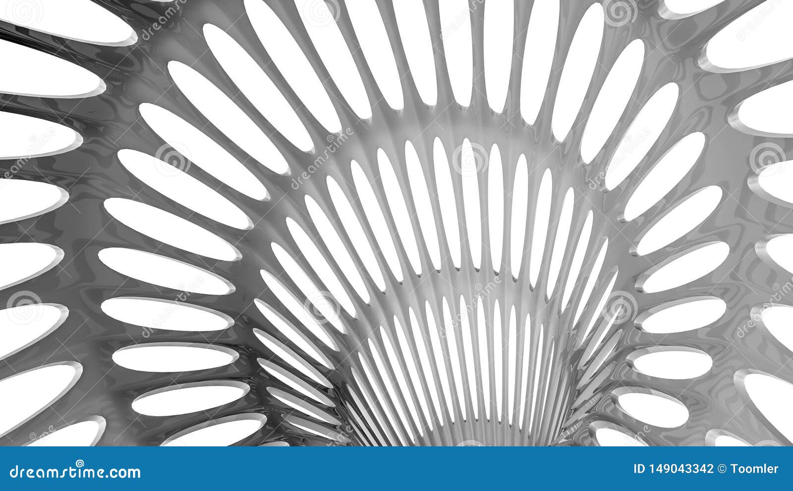 Abstract Gray Three-dimensional Background. 3d Render Stock ...