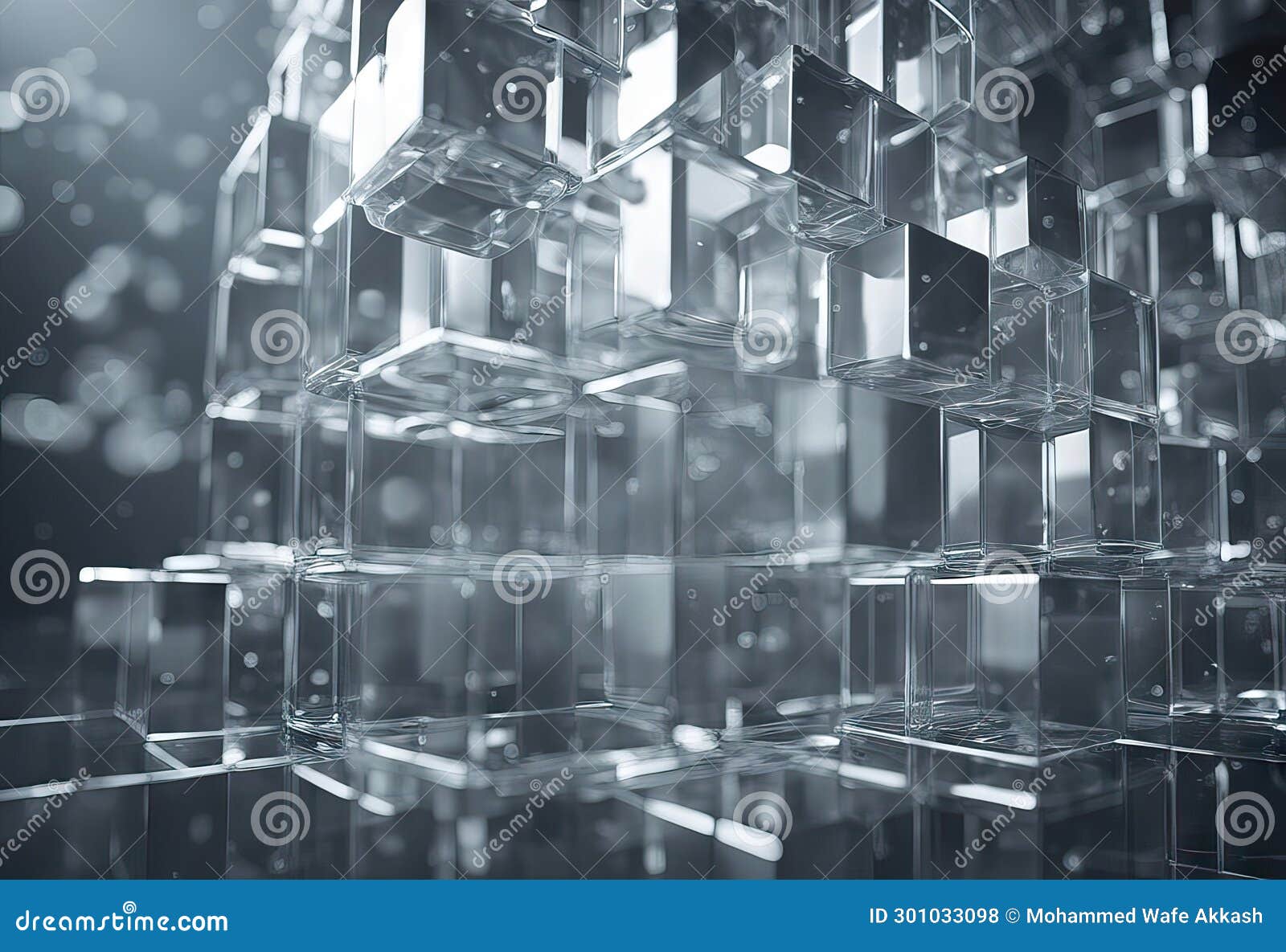 Abstract Gray Transparent Cube Background Stock IllustrationBackgrounds ...