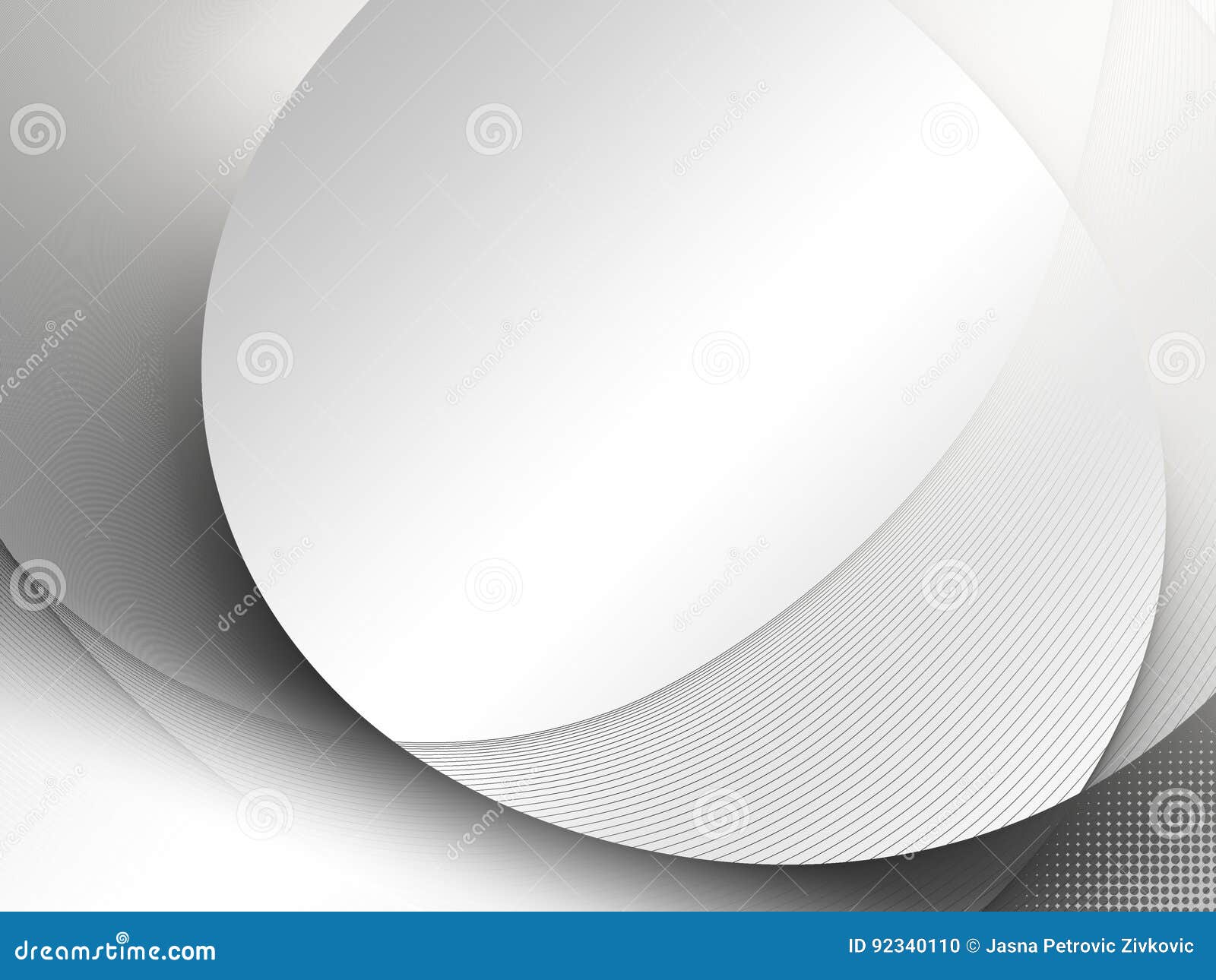 Abstract gray wave stock illustration. Illustration of smooth - 92340110