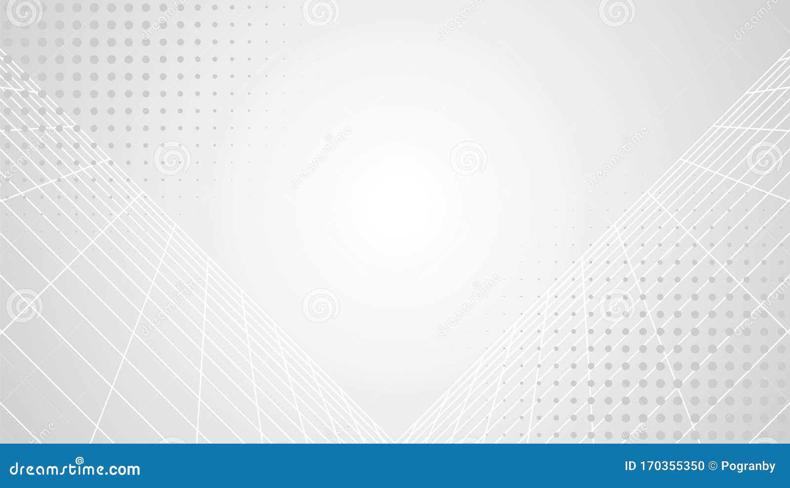 Abstract Gray White Background. White Grid on Gradient Backdrop ...