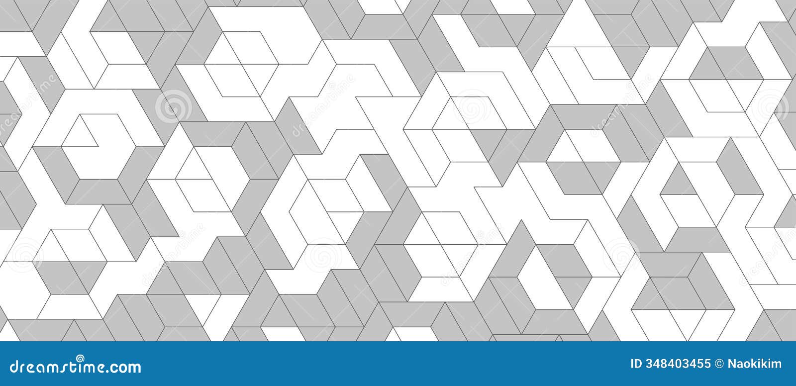 Abstract Gray White Hexagon. Geometric Polygon Background. Triangle ...