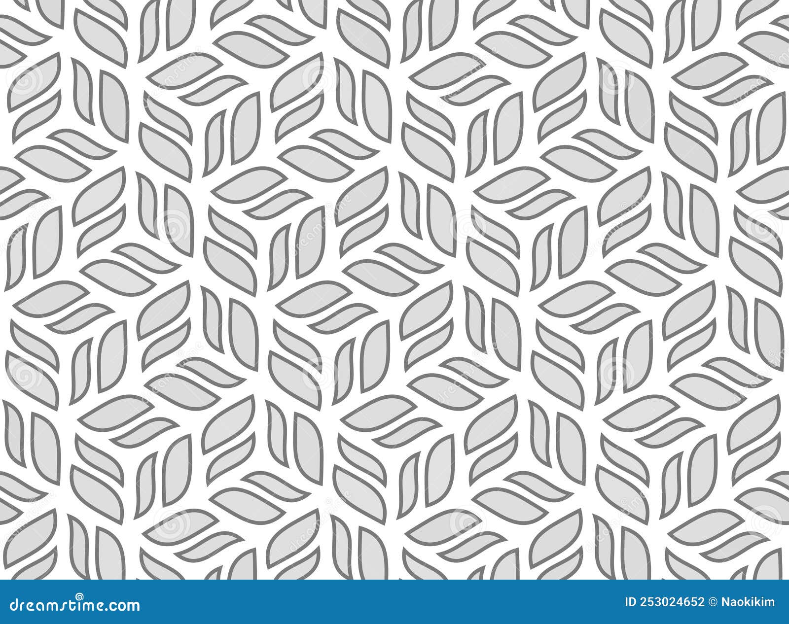 Abstract Gray White Rectangle, Retro Styled Leaf Pattern, Geometric ...