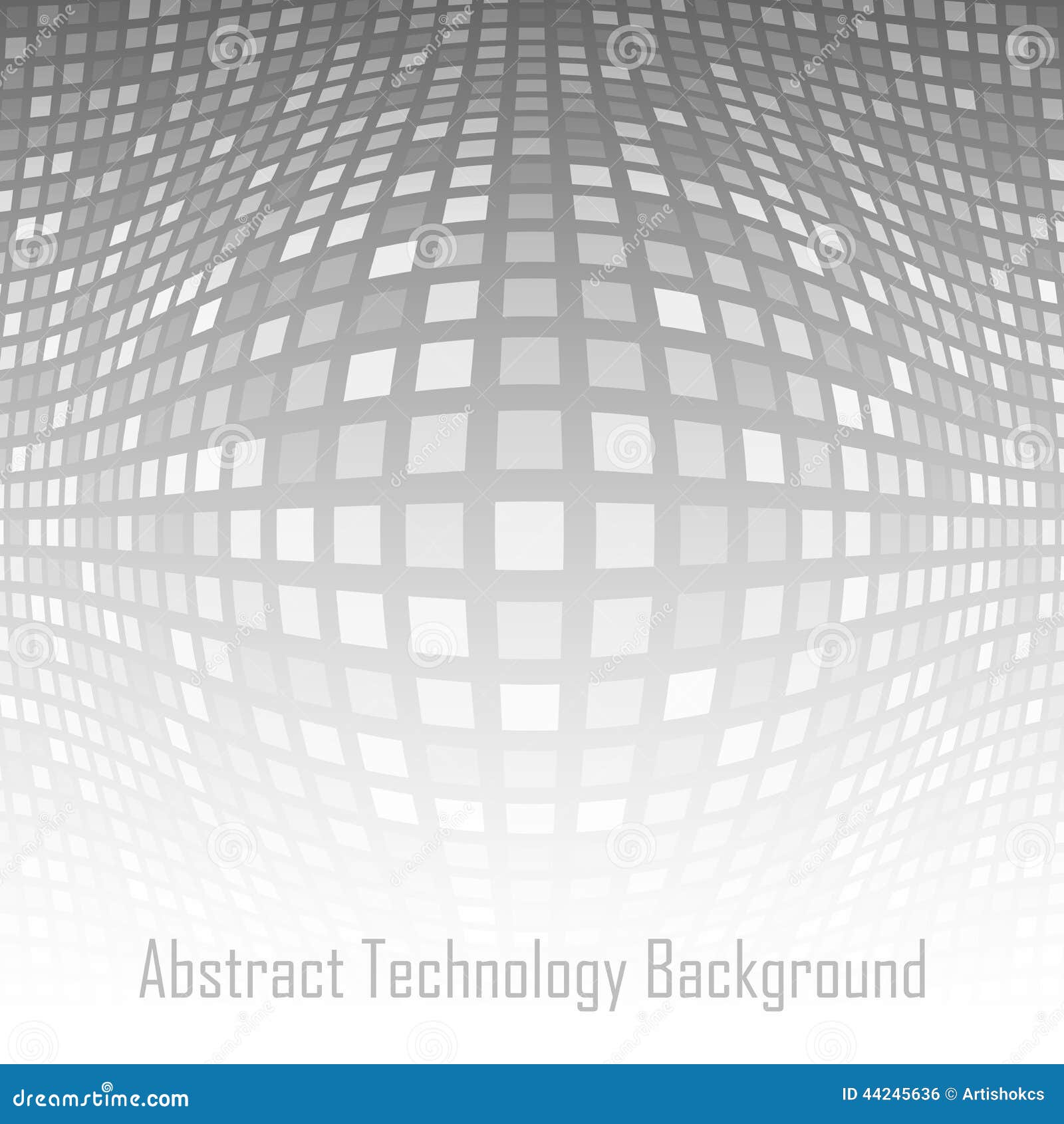 Abstract Gray - White Technology Background Stock Vector - Illustration ...