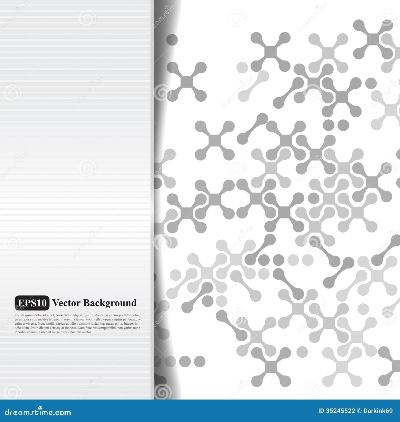 Abstract Grayscale Card with Crosses Stock Vector - Illustration of ...