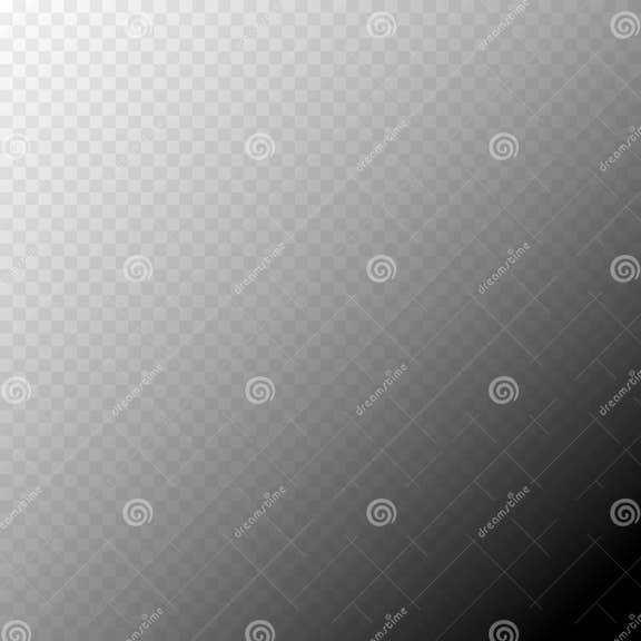 Abstract Grayscale Gradient Overlay with Transparent Background. Stock ...