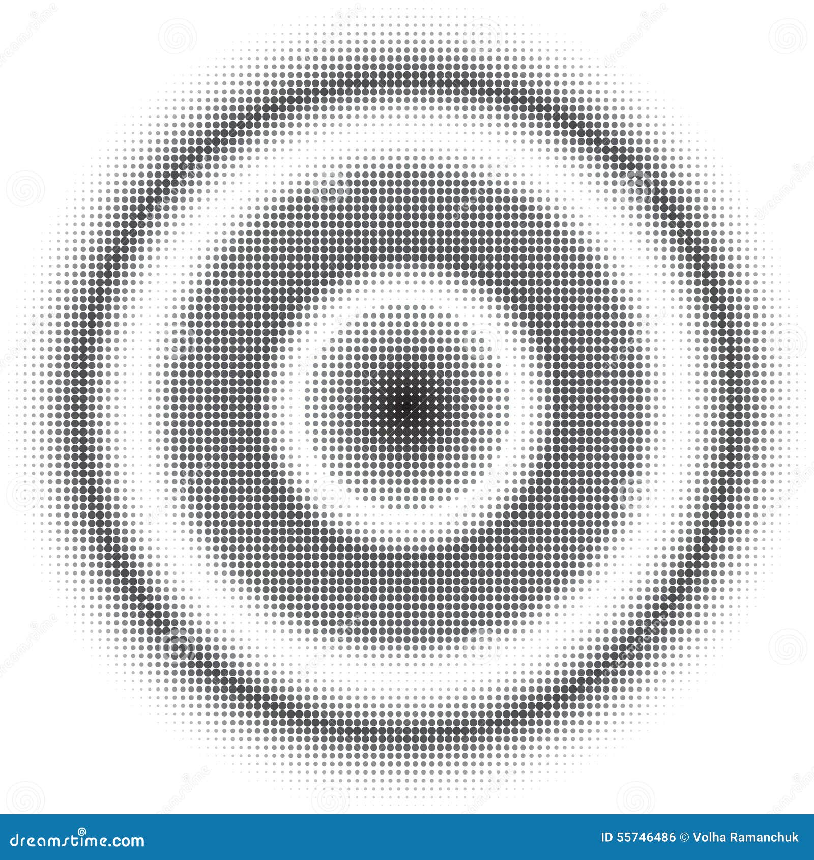 Abstract Grayscale Halftone Background Stock Vector - Illustration of ...