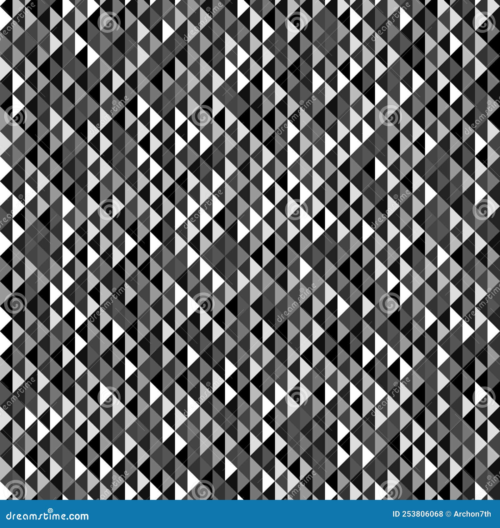 Abstract Grayscale Monochrome Background. Vector Polygonal Design Stock ...