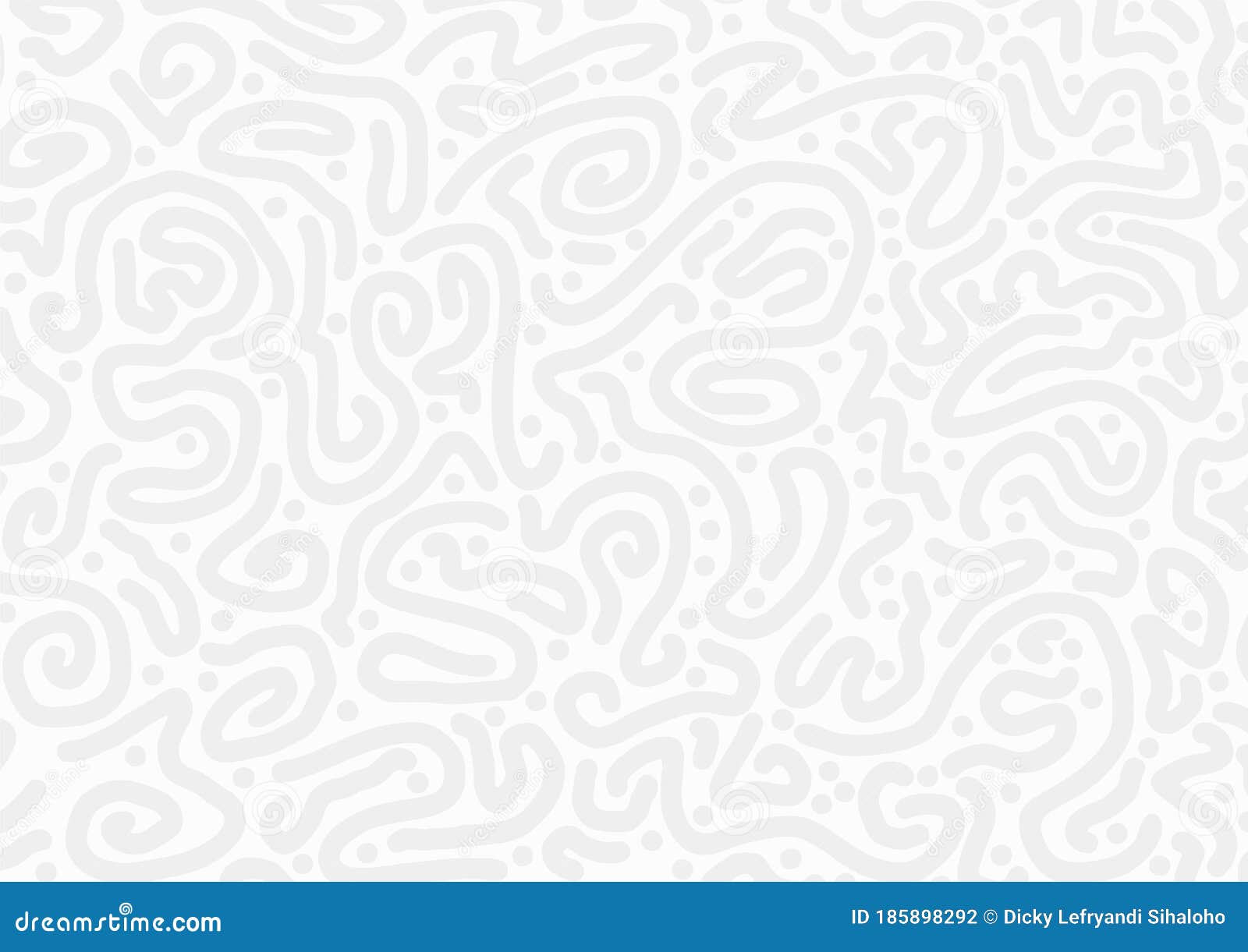 Abstract Grayscale Worm Lines and Dots Texture Background Template ...