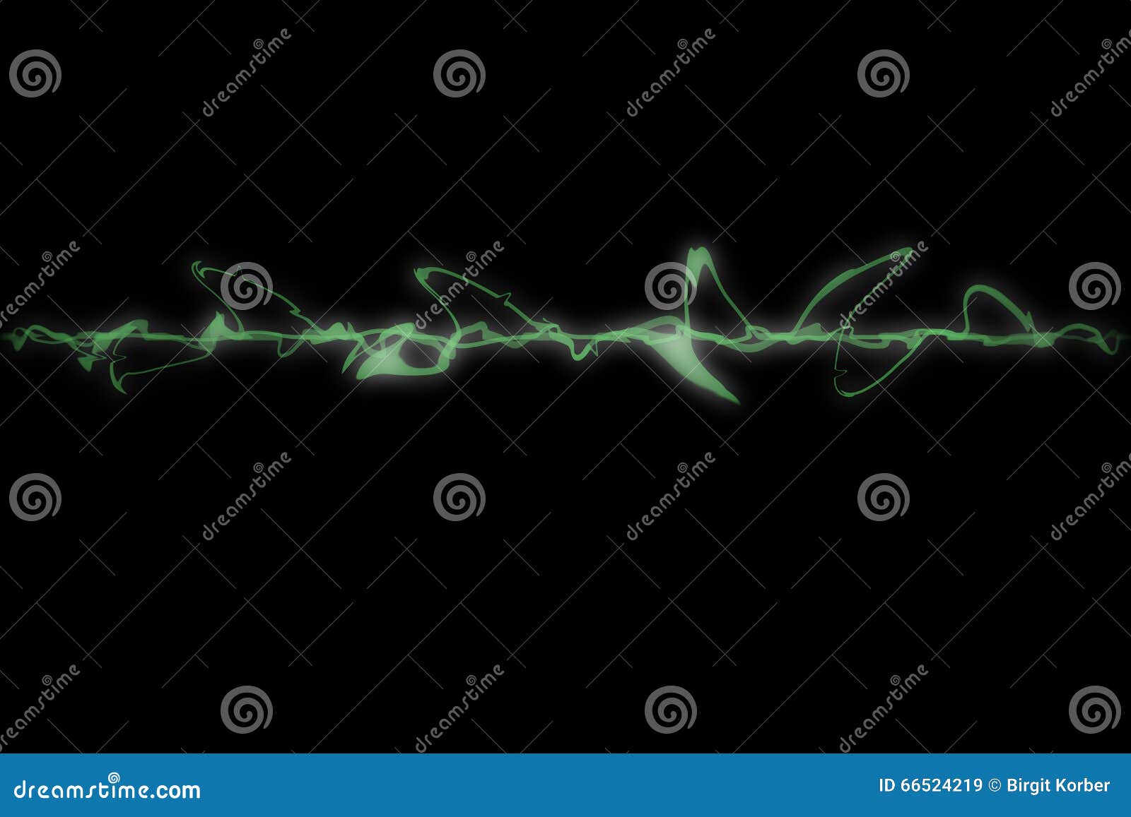 Abstract green amplitude stock illustration. Illustration of template ...