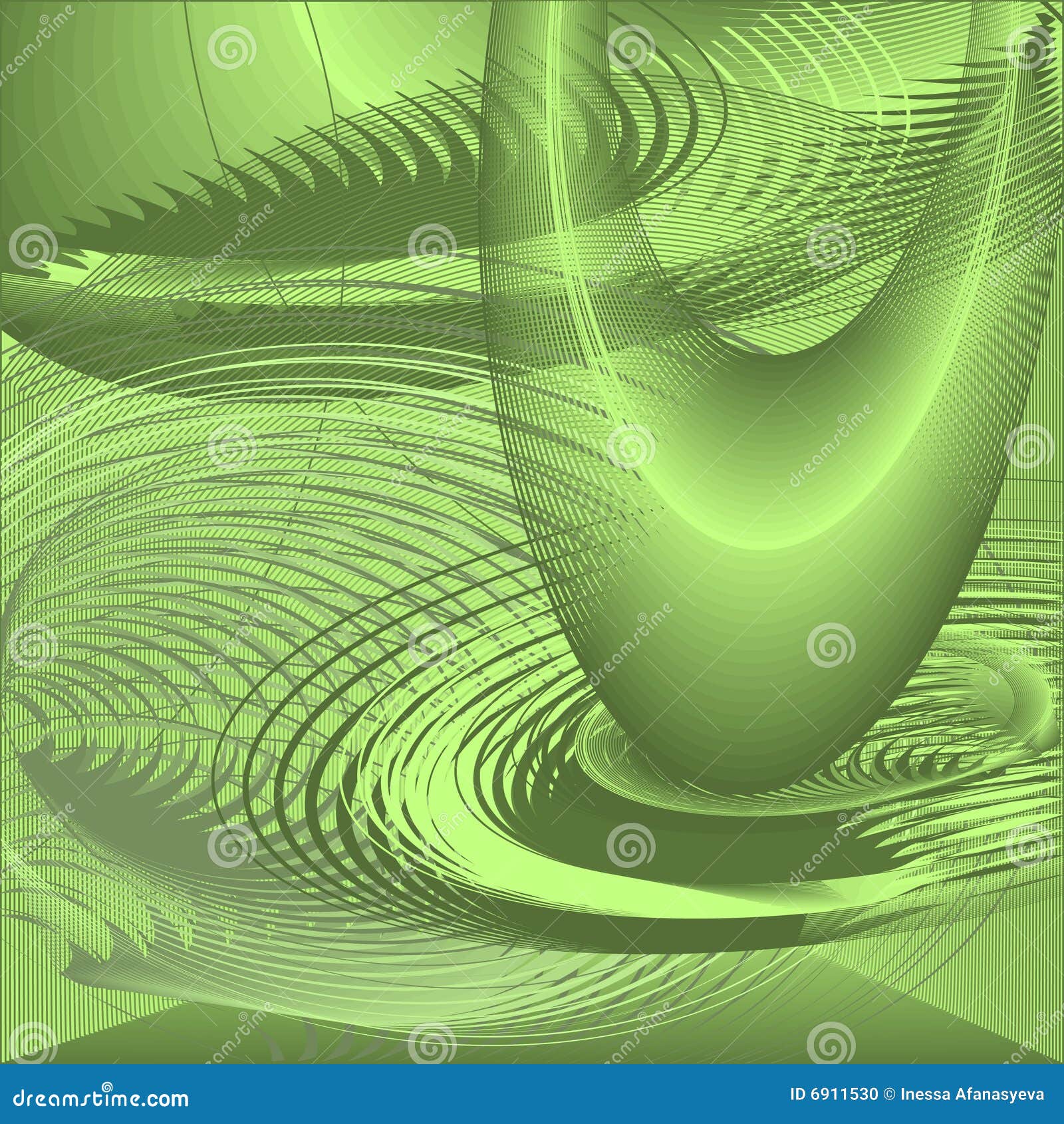 Abstract green background stock vector. Illustration of ripple - 6911530