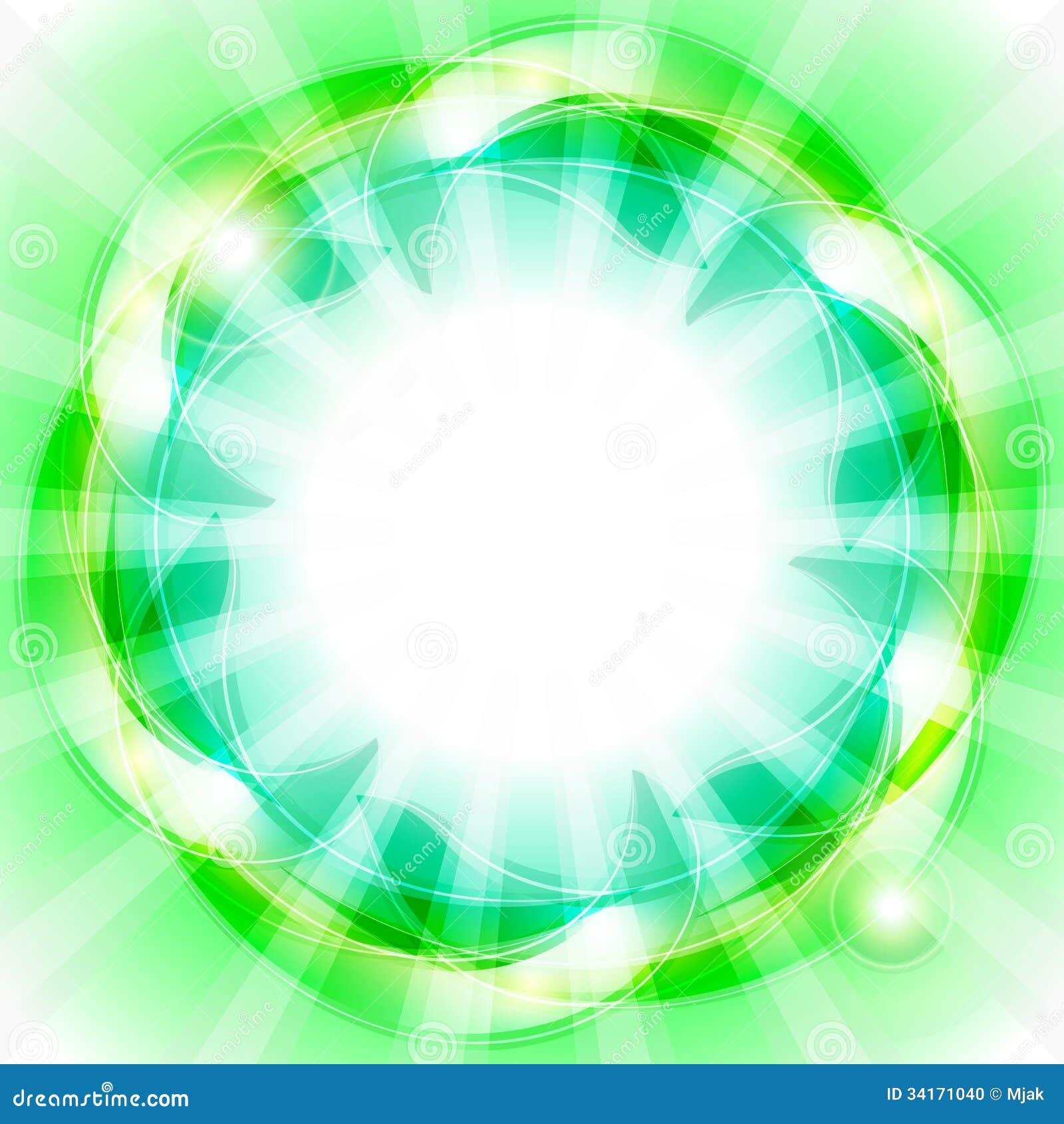 Abstract green background stock vector. Illustration of line - 34171040