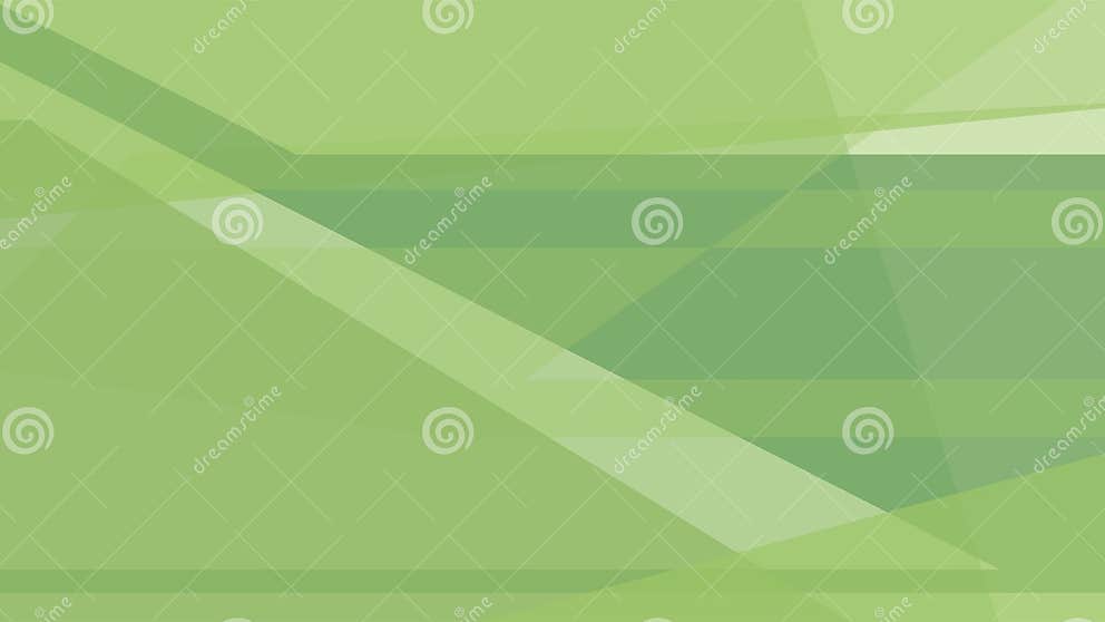 Abstract Green Background of Random Shapes of Different Sizes and ...
