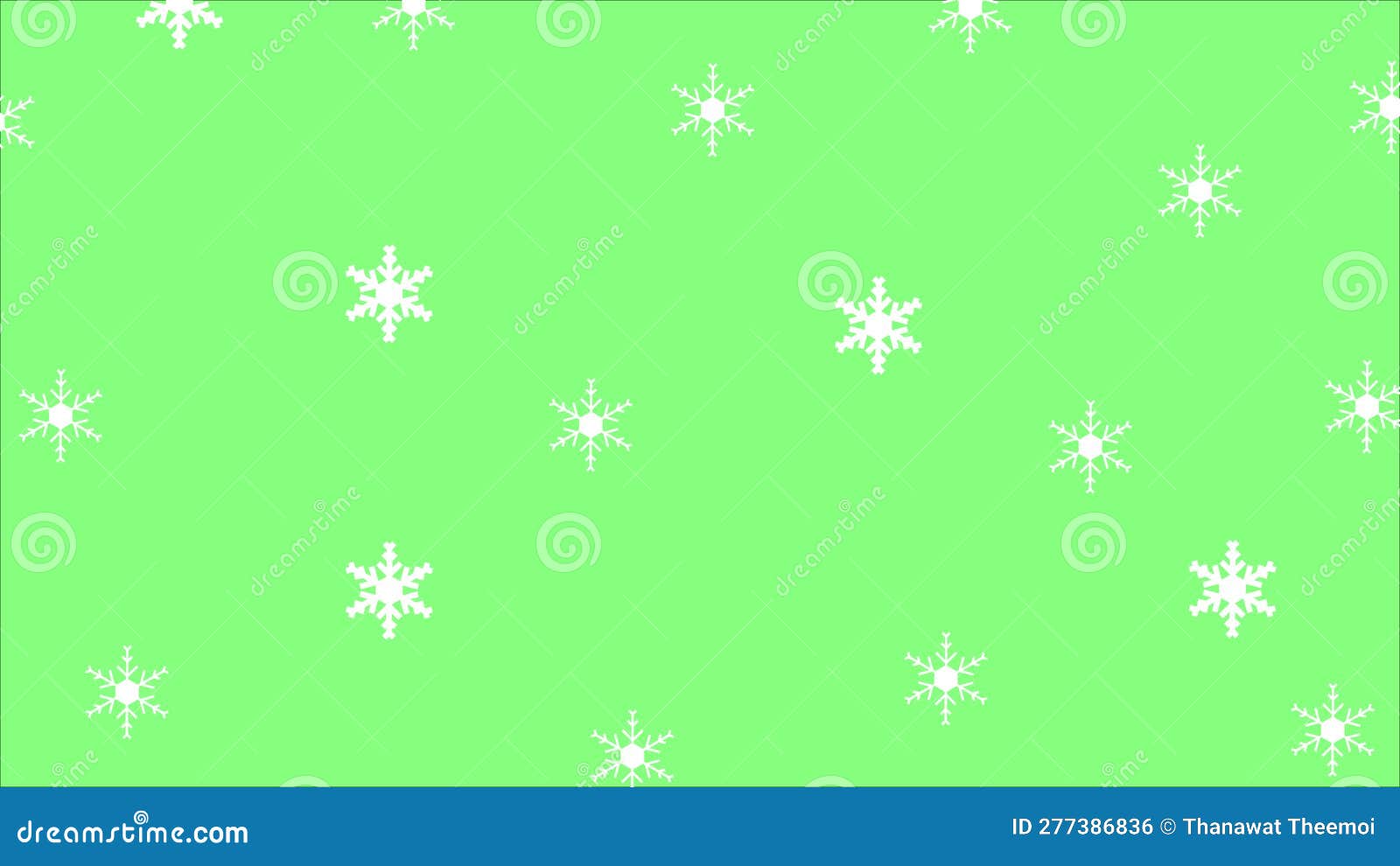 Abstract Green Background Snow Falling Pattern Stock Vector ...