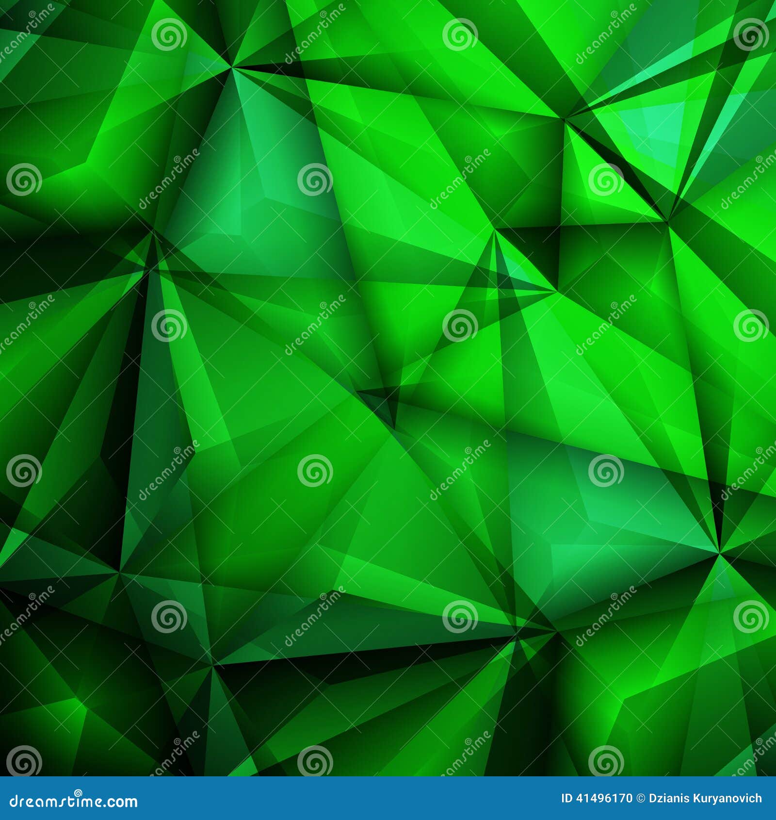 Abstract Green Background. Vector Stock Vector - Illustration of ...