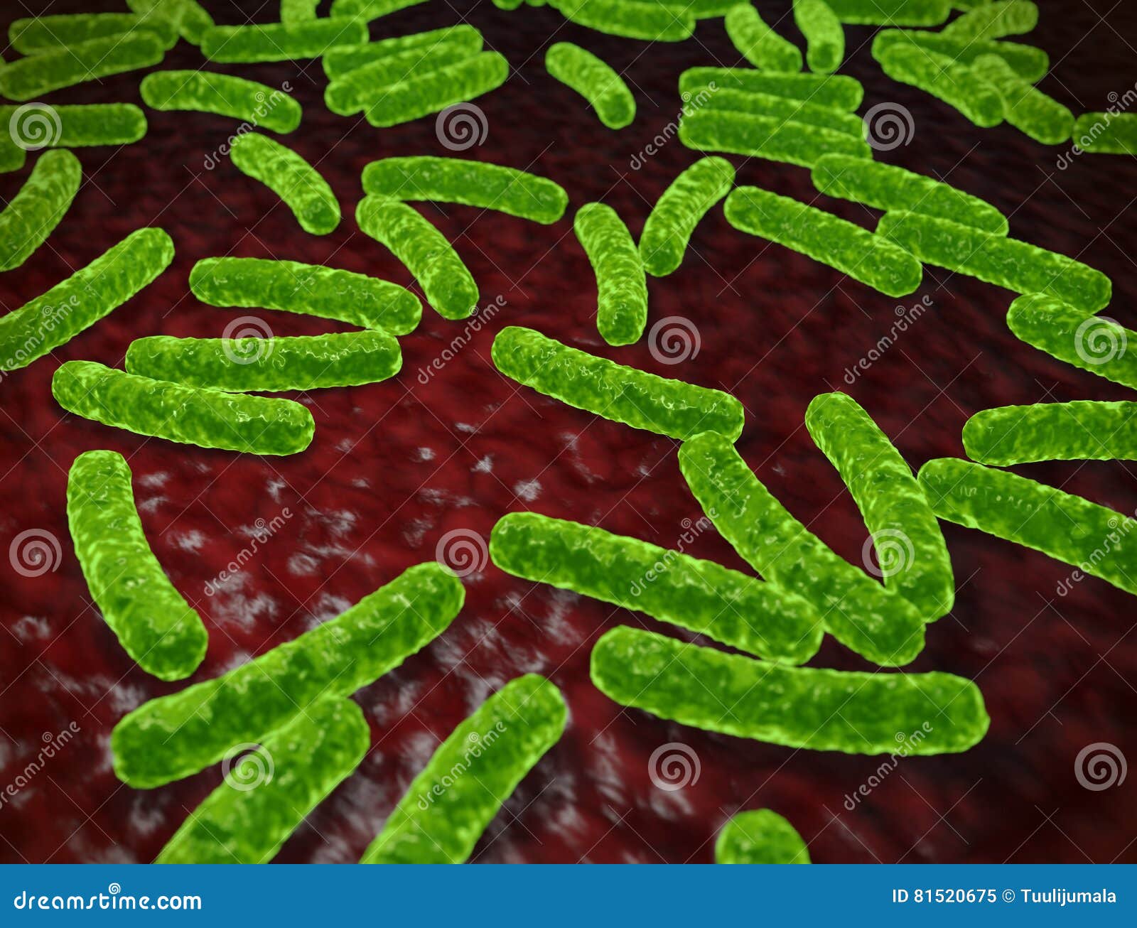 Abstract Green Bacteria Medical Background. Stock Image | CartoonDealer ...