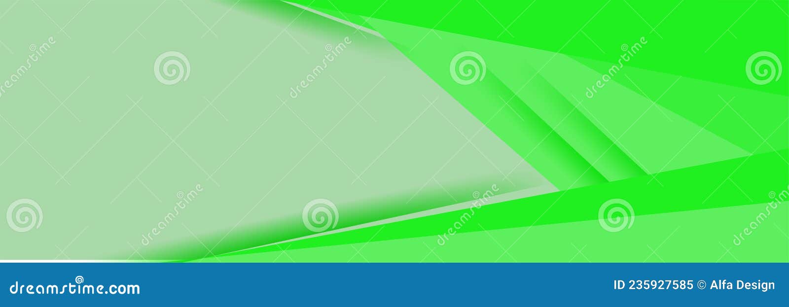 Abstract Green Banner Background. Vector Abstract Graphic Design Banner ...