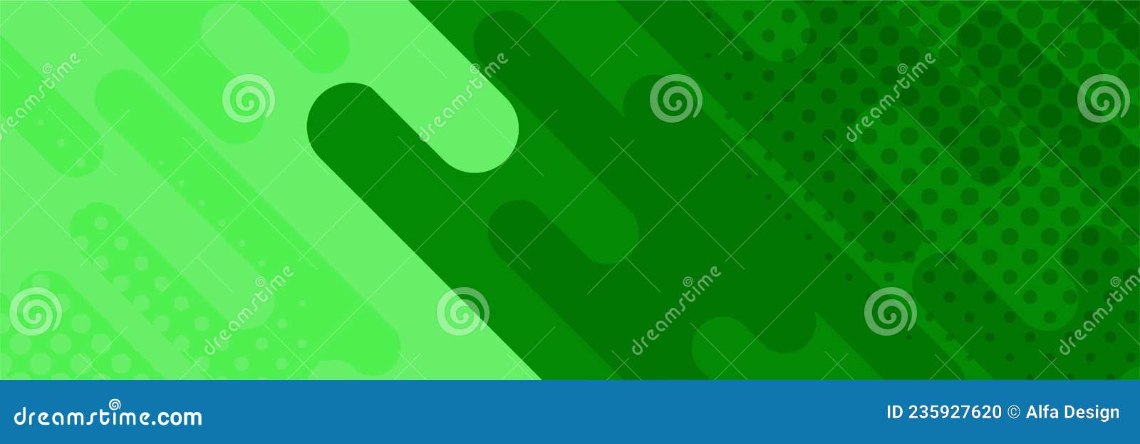 Abstract Green Banner Background. Vector Abstract Graphic Design Banner ...