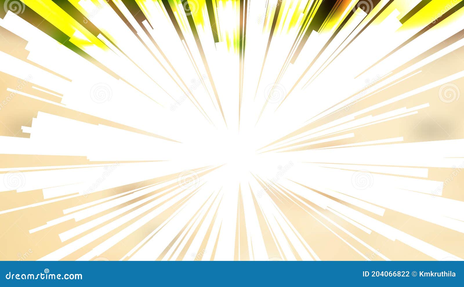 Abstract Green and Beige Light Rays Background Image Stock Illustration ...