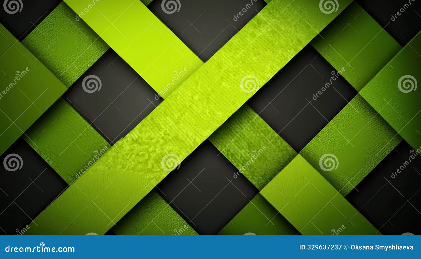 Abstract Green and Black Geometric Pattern Wallpaper Background Stock ...