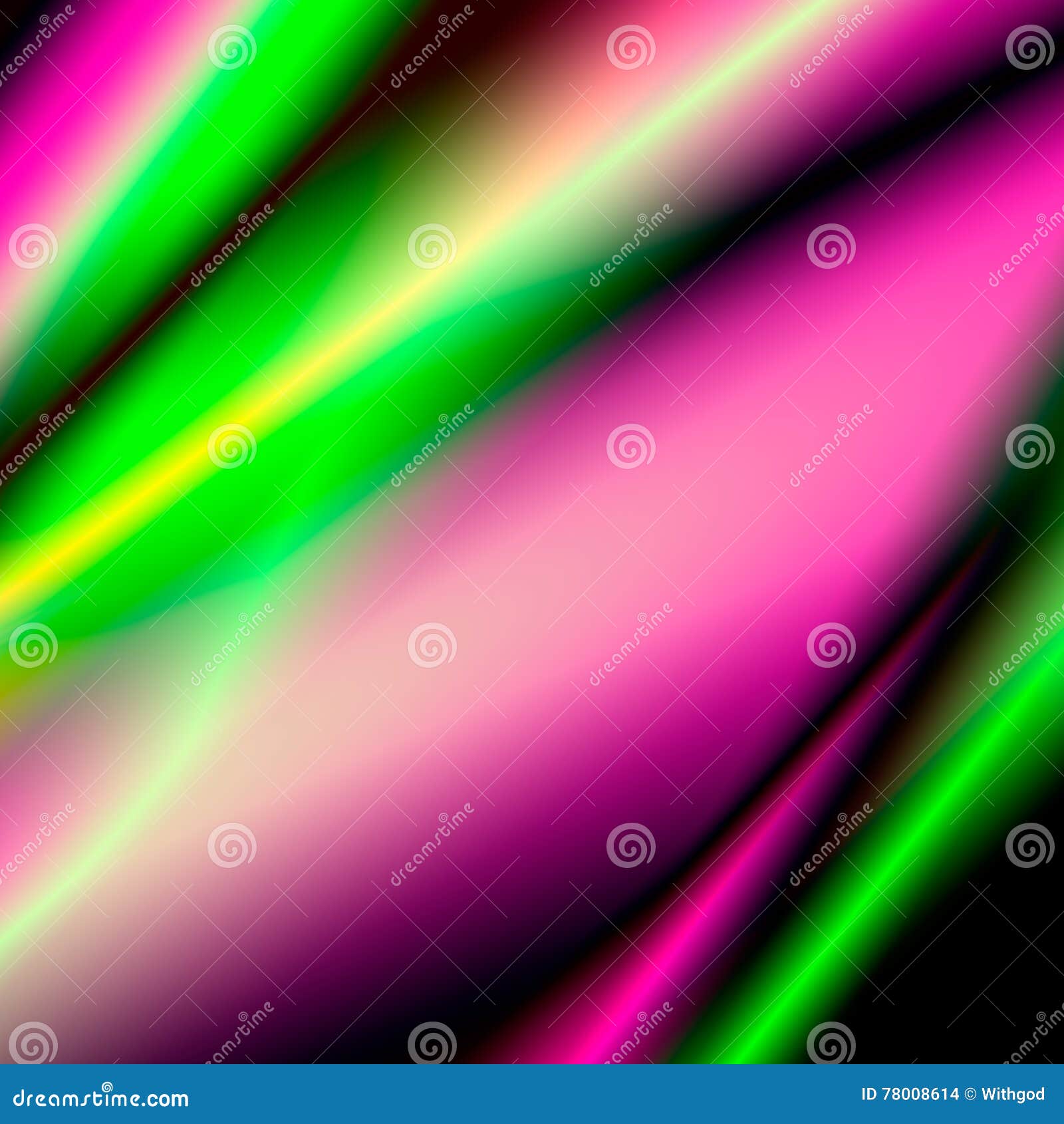 Abstract Green, Black and Pink Background Stock Illustration ...