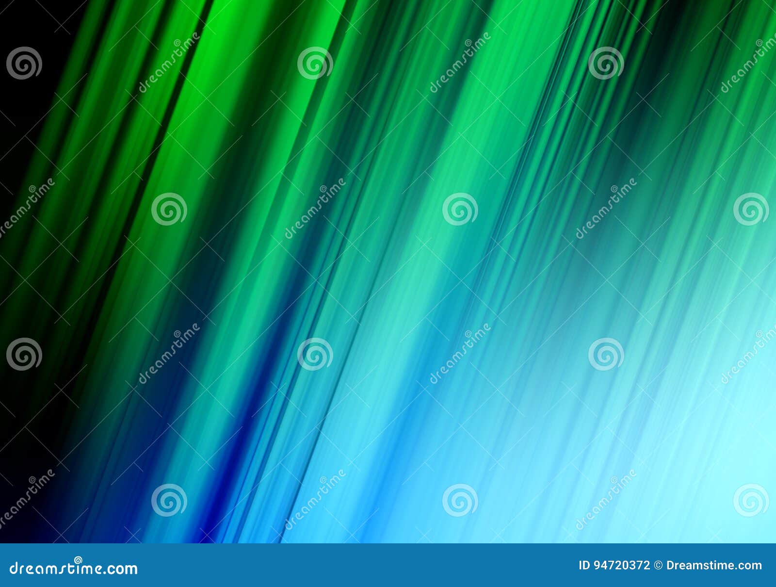 Abstract Green and Blue Lines Background. Stock Illustration ...