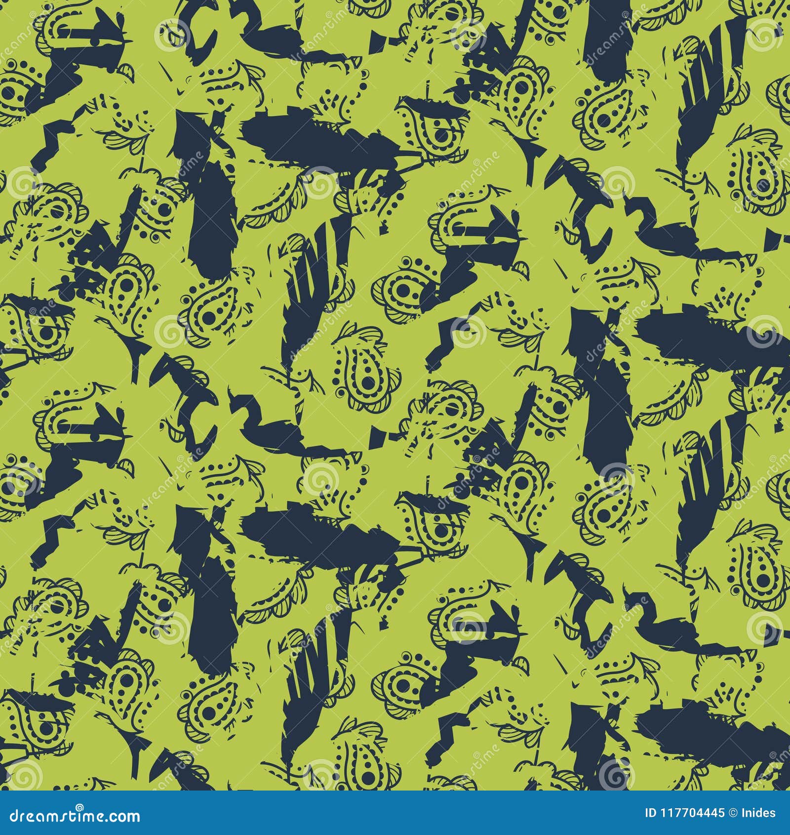 Abstract Green and Blue Pattern Texture. Stock Vector - Illustration of ...