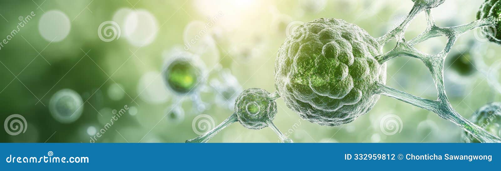 Green Cells Abstract Vector Background Design | CartoonDealer.com #81647365