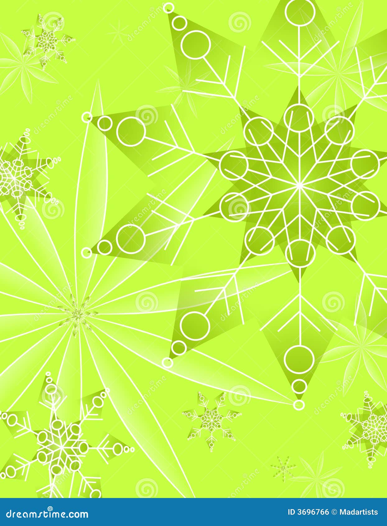 Abstract Green Christmas Pattern Stock Illustration - Illustration of ...