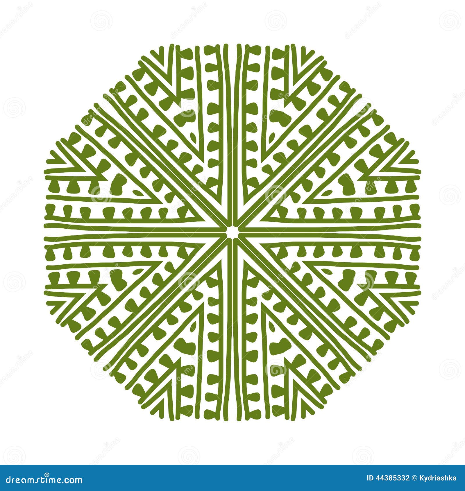 Abstract Green Circle Pattern for Your Design Stock Vector ...