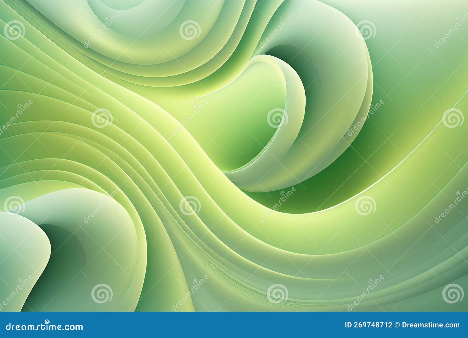 Abstract Green Color Background. Colored Background. Generative AI ...