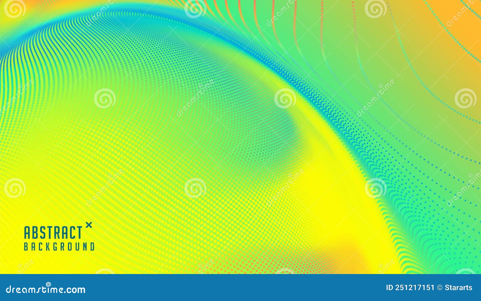 Abstract Green Color Blend Blurred Particle Background Stock Vector ...