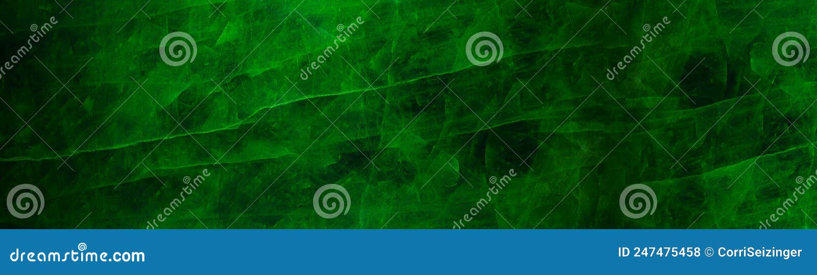 Abstract Green Colored Quartz Texture Background Banner Panorama Stock ...
