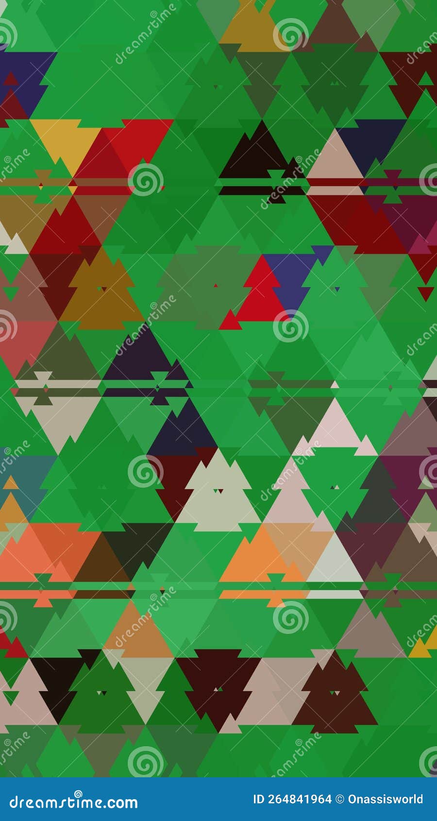Abstract Green Colors Background Shapes and Blurs Stock Illustration ...