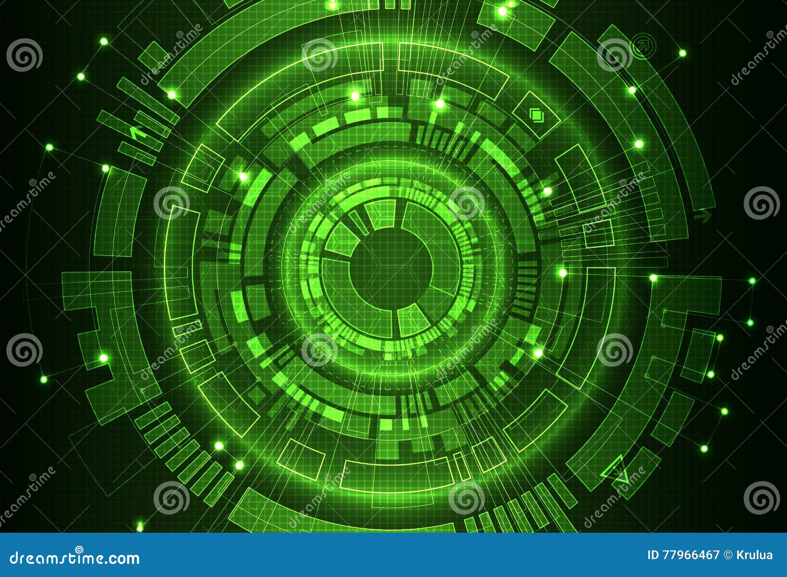 Abstract Green Digital Communication Technology Background. Stock ...