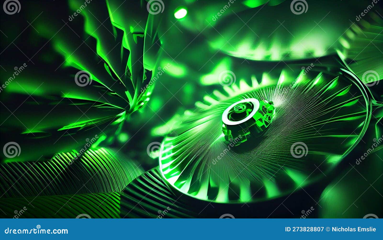 Abstract Green Energy Background Wallpaper for Presentations and ...